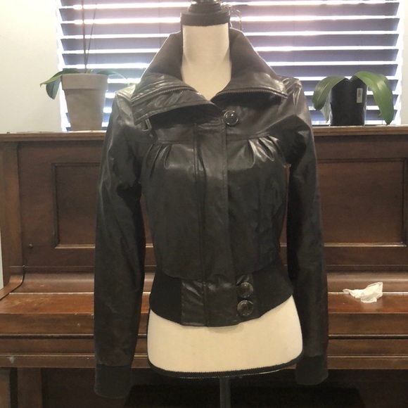 Paris Blues | Jackets & Coats | Biker Style Vegan Leather Jacket | Poshmark